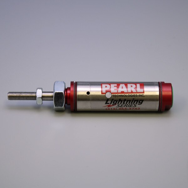 Air Cylinder, 3/4" Bore x 3/4" Stroke, Spring Return, Rotate, Blow-thru