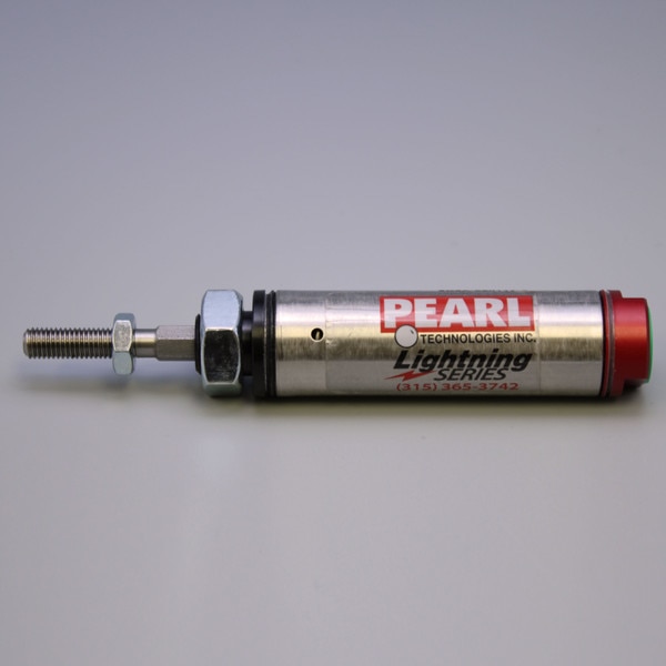 Air Cylinder, 3/4" Bore x 1" Stroke, Spring Return, , Non-Rotate, Blow-thru